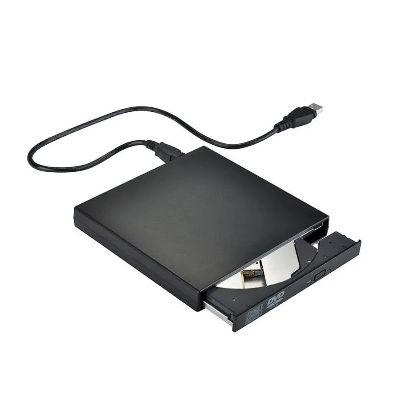 External USB CD Drive, Portable Optical Drive Reader Writer USB 2.0 ...