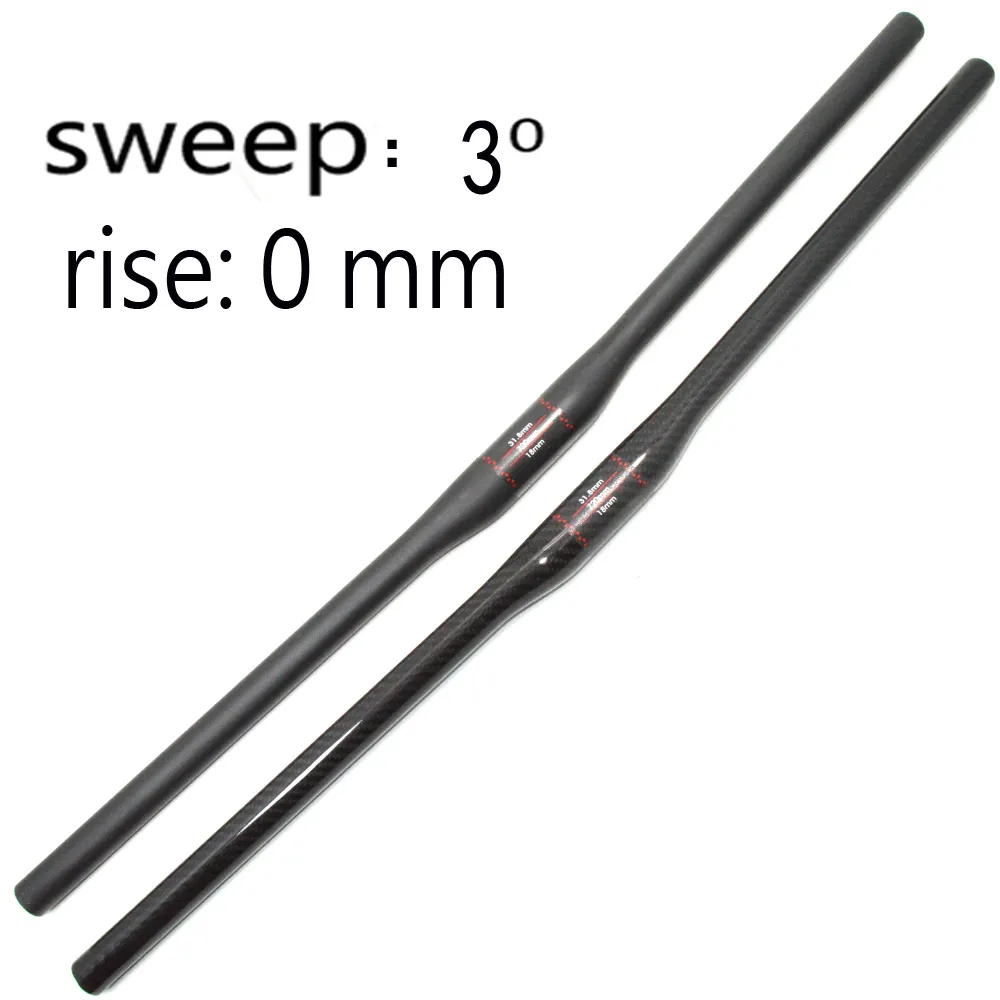 Ultralight Carbon Fiber MTB Handlebar - Mountain Bike Handle Bar, 31 ...