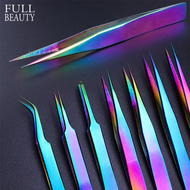 DHgate.com:Precision Eyelash Eyebrow Tweezers Straight Curved Nail ...