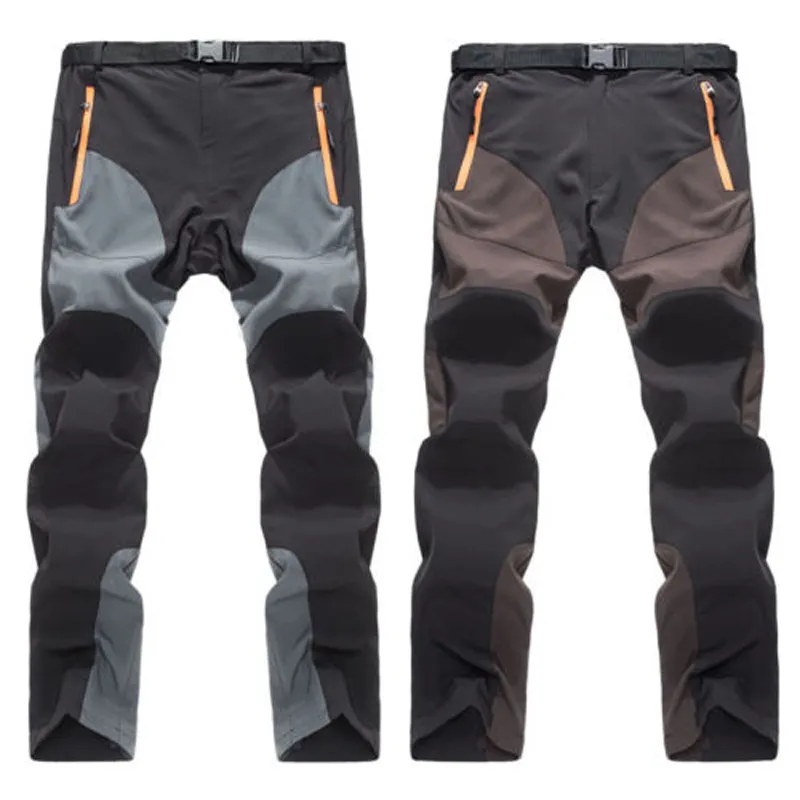 Quick Dry Trousers for Men - Lightweight Elastic Hiking Pants, Summer ...