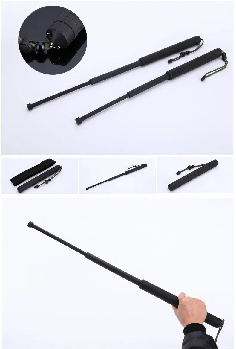 DHgate.com:Wholesale Self Defense black Three Extendable Lightweight ...