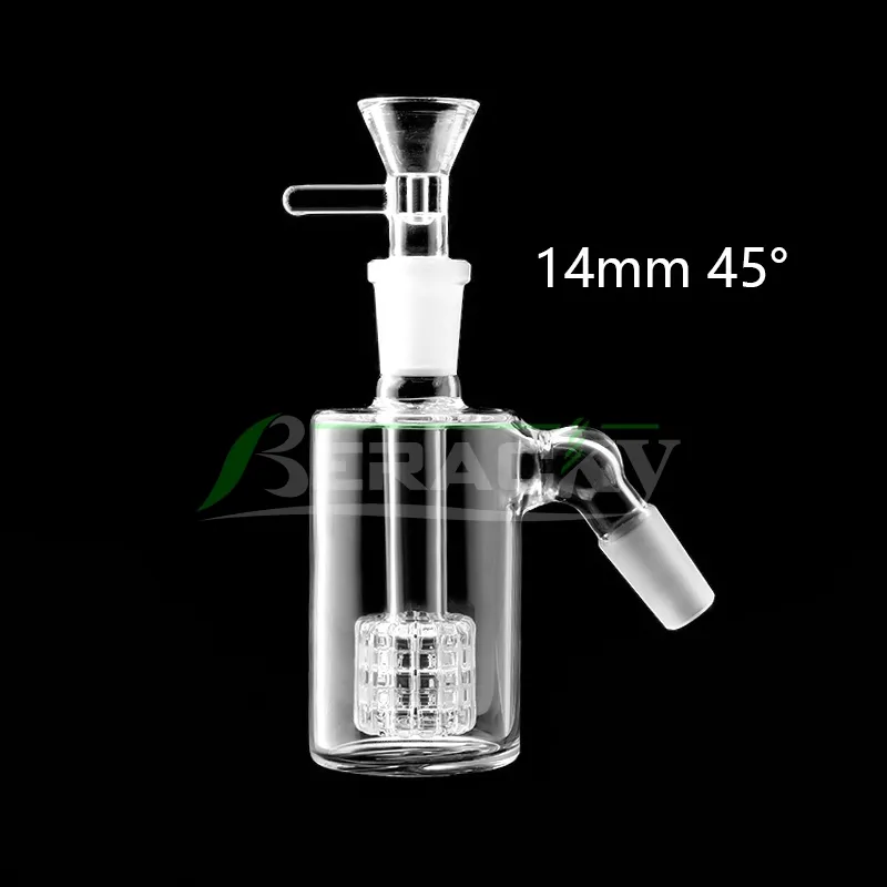Glass Ash Catchers With Bowls 14mm/18mm Sizes 45/90 Degrees Tire ...