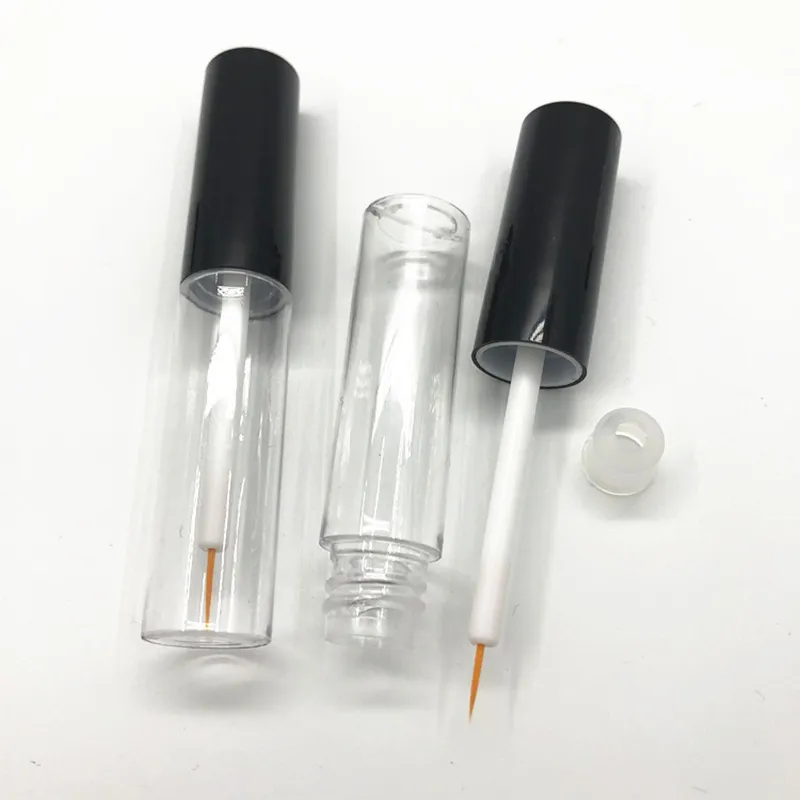 Travel Eyeliner Tube | 8ml Empty Plastic Cosmetic Container | Clear ...