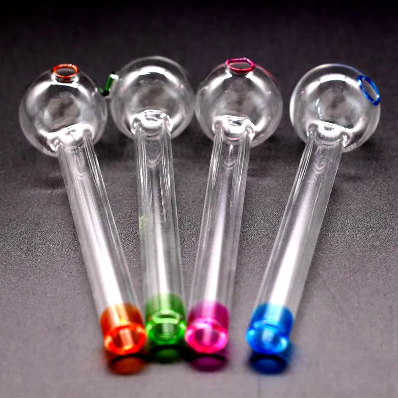 Art Glass Oil Pipe Pyrex Glass Oil Burner Pipes: Double Skull Burner,