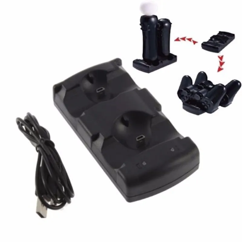 Gamepad 2 In 1 Dual Double Charging Dock Charger Game Station Stand ...