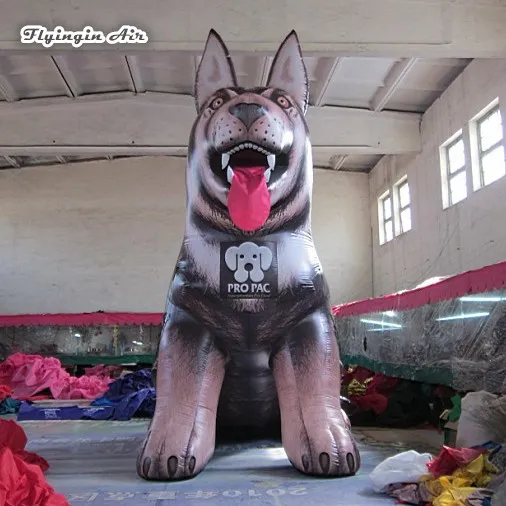 Giant Inflatable Siberian Husky 10ft/3m Or 20ft/6m Big Air Balloon Dog ...
