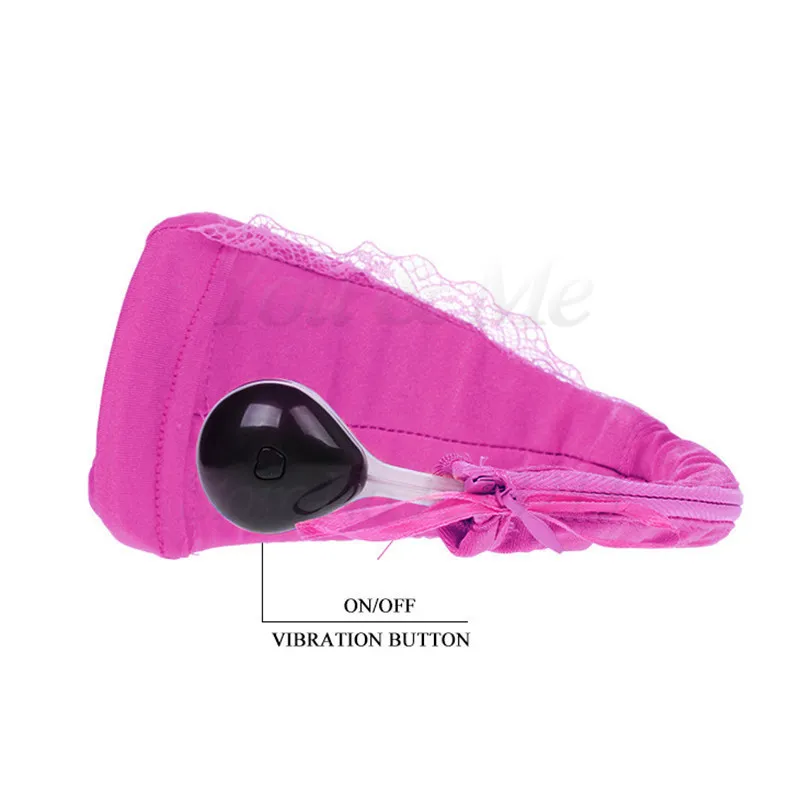 10 Speed Invisible Wearable C String Vibrating Panties Female Underwear Strapon Clitoral ...