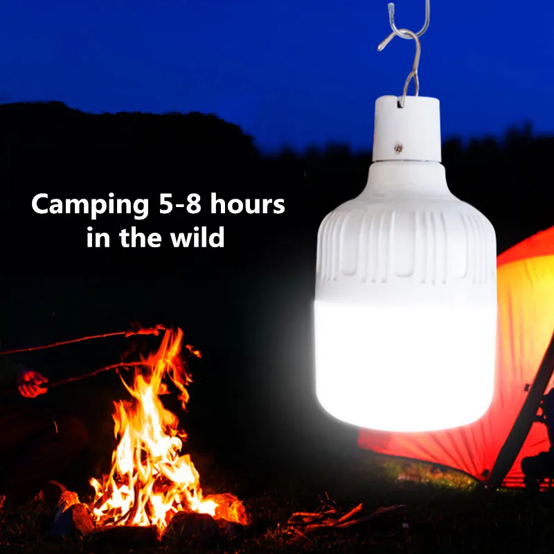 Solar Powered Light Bulbs, Remote Control Bulbs: Portable Solar Lamp ...