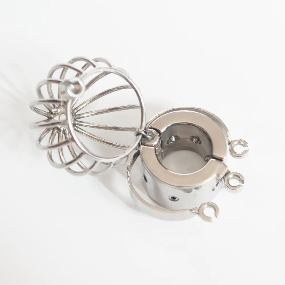 Stainless Steel Heavy Scrotum Pendant Lockable And Waterproof
