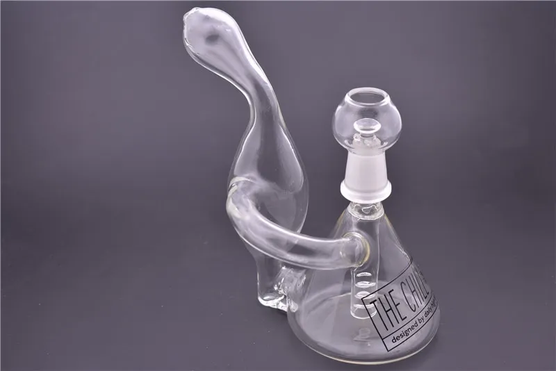 Dab Rig Recycler Mini Bongs En Verre Cyclone Inline Petit Effet Tuyaux ...