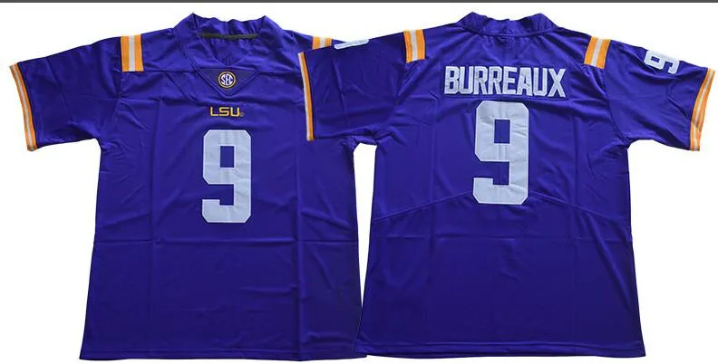 2020 LSU Tigers Jerseys 9 Joe Burrow, 125th, 3 Odell Beckham Jr., 7 ...