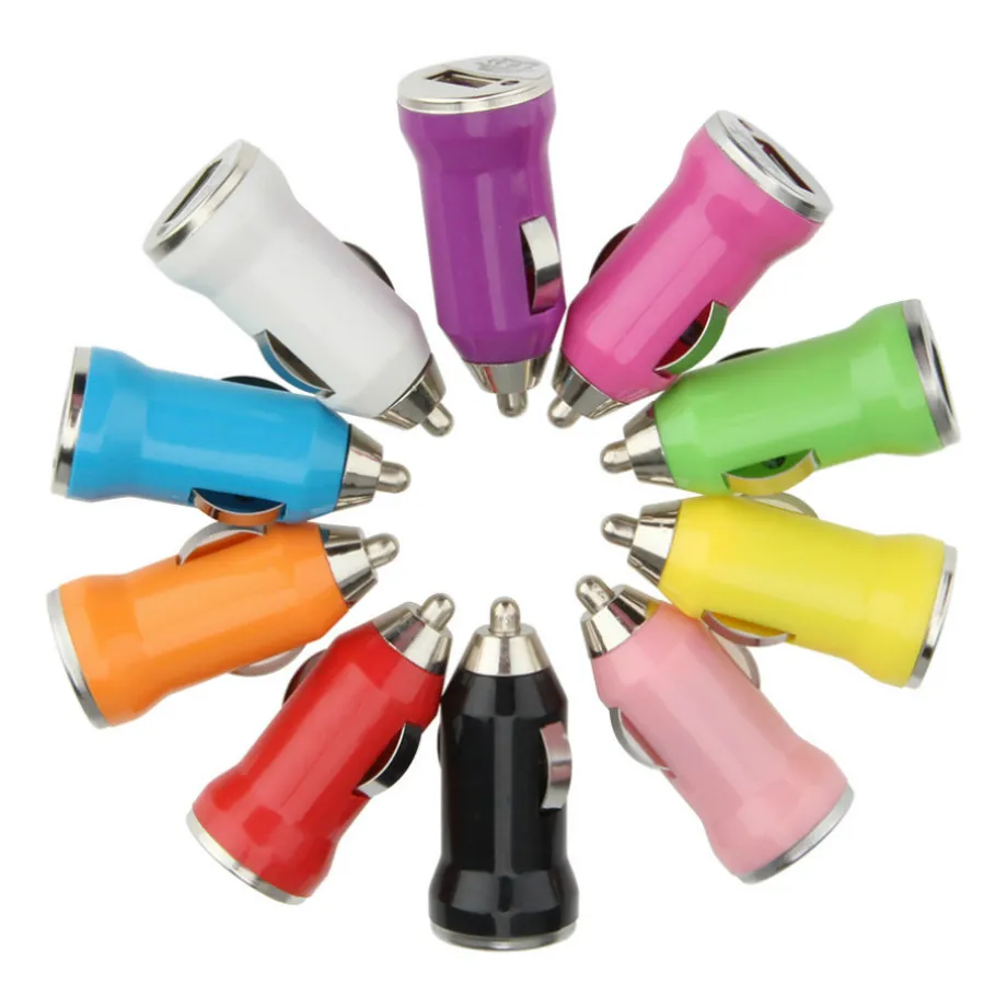 ful Mini Bullet USB Car Charger Adapter For Samsung Mobile Alcatel Cell ...