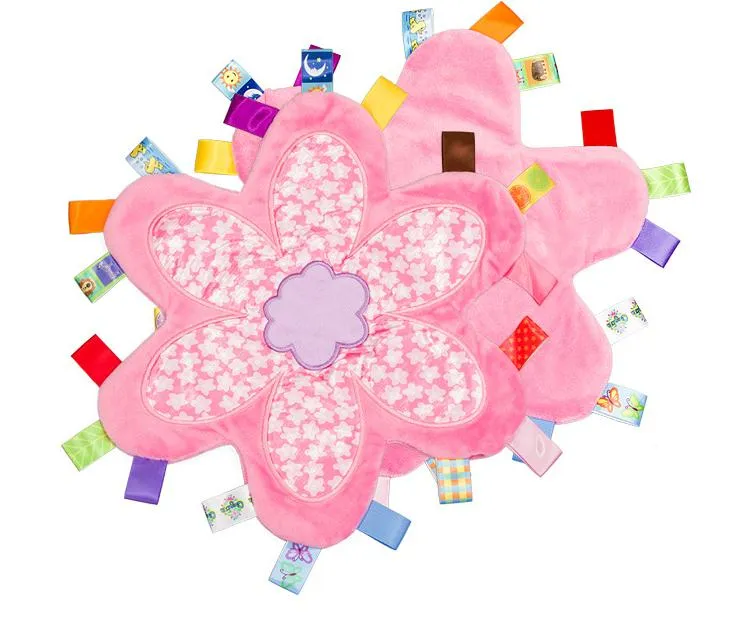DHgate.com:Baby Flower Plush Soothing Hand Towel with Soft Blanket for ...