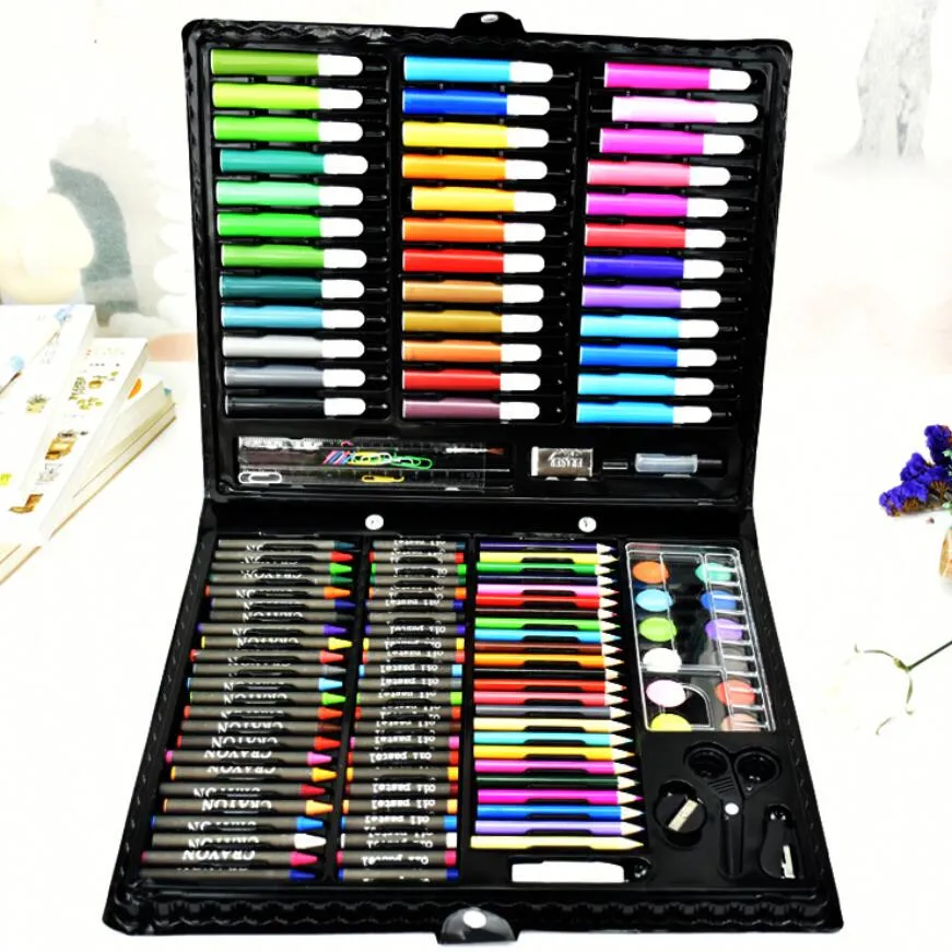 Oil Pastels And Crayons Art Set Children's Paint Pens, Watercolor ...
