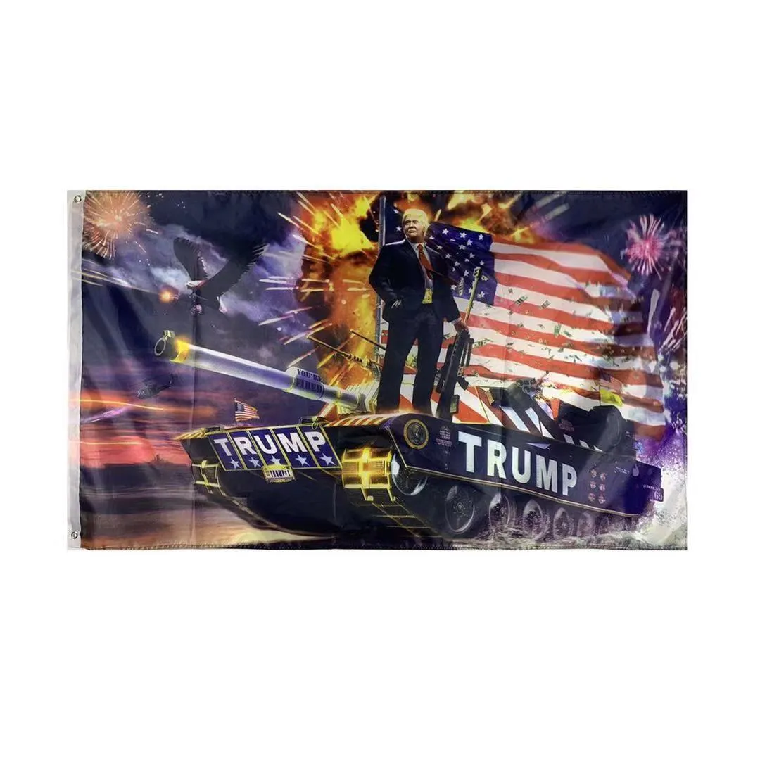 DHgate.com:3x5 ft Trump Flag - Durable Polyester, Indoor/Outdoor Use, 2 ...