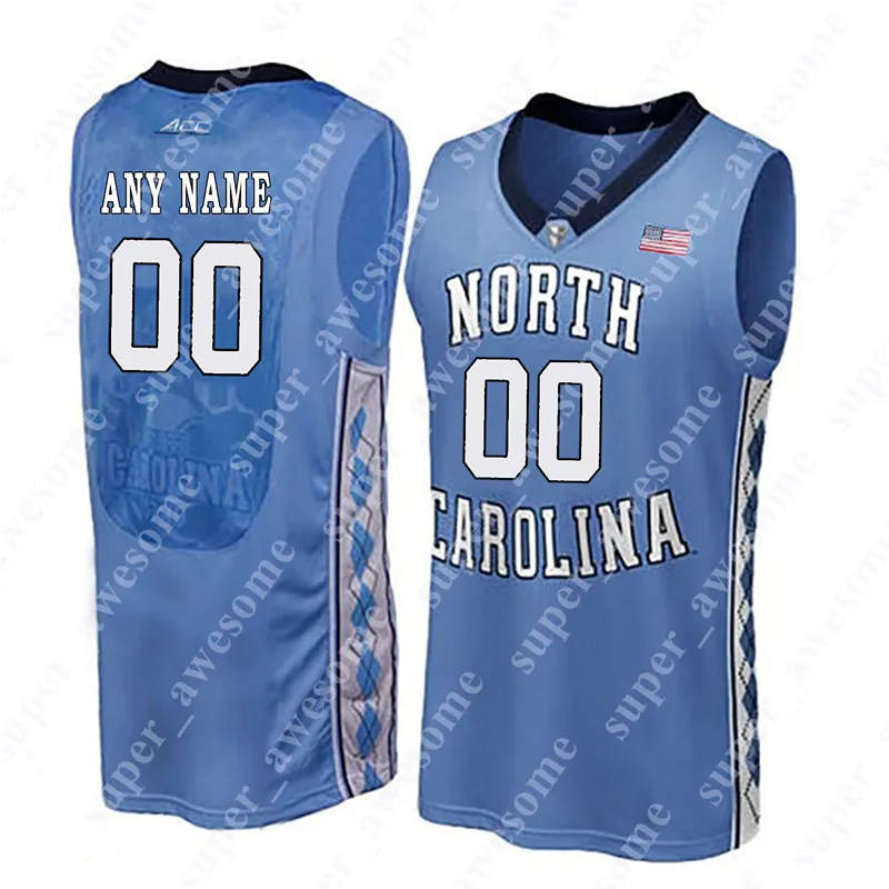 North Carolina Tar Heels Basketball Jersey Bacot, Davis, Ingram, Ryan ...