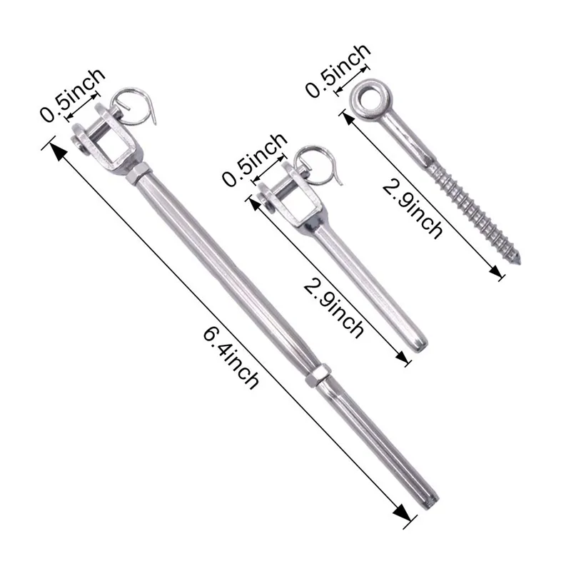 Wholesale Adjustable T316 Stainless Steel Deck Cable Track Kit With ...