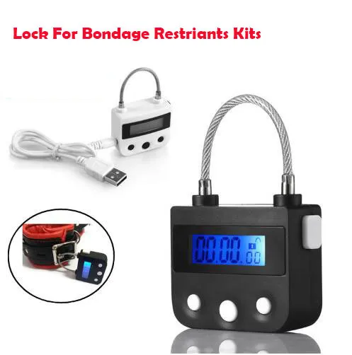C18112701 USB Rechargeable Electronic BDSM Bondage Lock With Timing ...