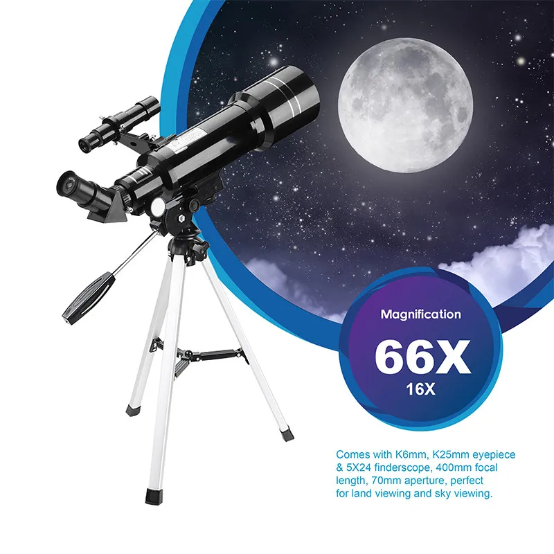 DHgate.com:2024 Upgraded F40070M Telescope for Beginners, HD Bird ...
