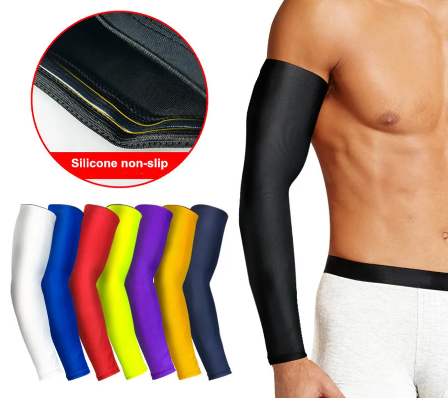 DHgate.com:Ice Silk Antiskid Arm Sleeves UV Sun Protection Cuffs for ...