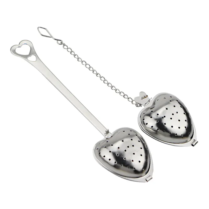 DHgate.com:Stainless Steel Tea Infuser: Heart Spoon Filter Strainer ...