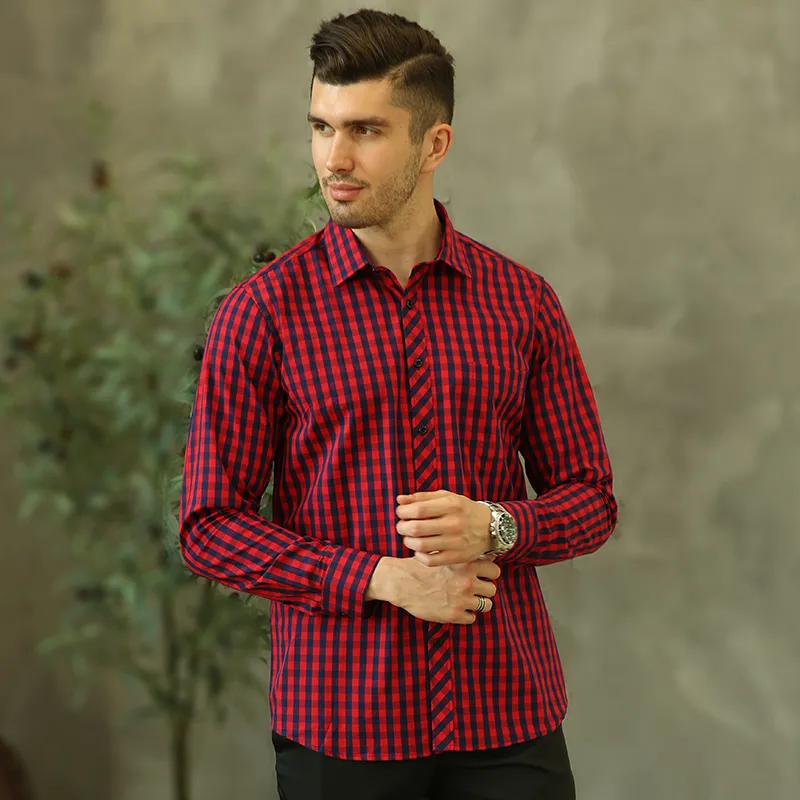 Designer Check Shirts For Men
