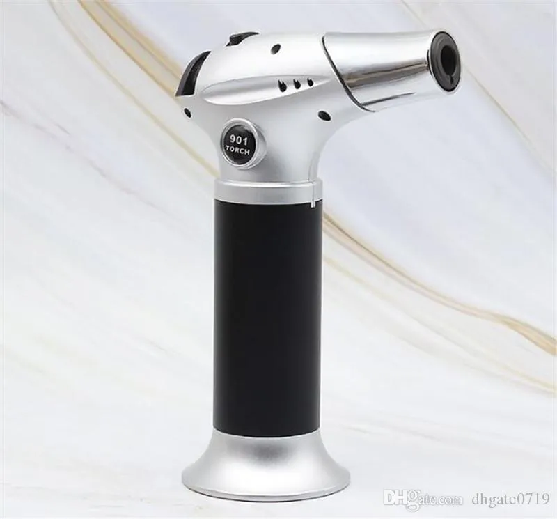Premium Metal Jet Flame Torch Lighter - Windproof 1300°C Micro Butane ...
