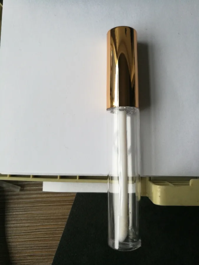 Mini Lip Gloss Tubes: 10ML Refillable Bottles with Gold Cap - Shop Now ...