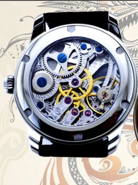 Seagull Skeletonized Mechanical Movement