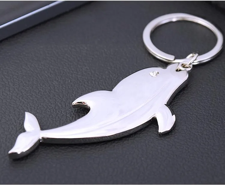 Dolphin Metal Keychains Lovely Gift Jewelry For Bags And Parrot Key ...