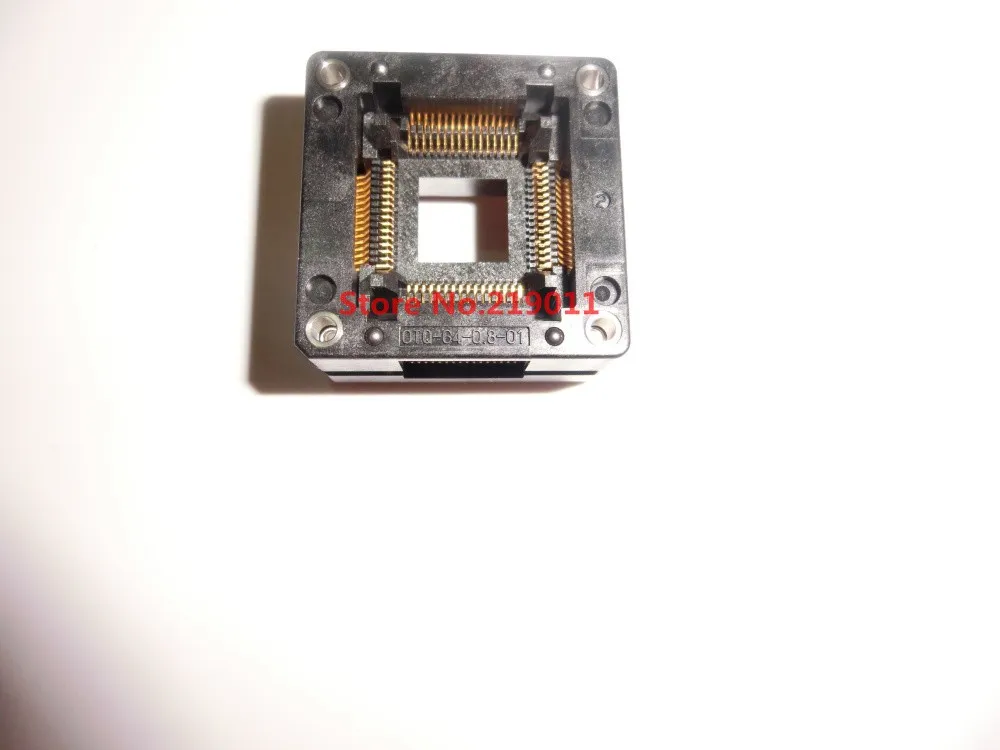 Wholesale IC Test Burn In Socket Adapter, QFP64 TQFP64 LQFP64 PQFP64 0 ...