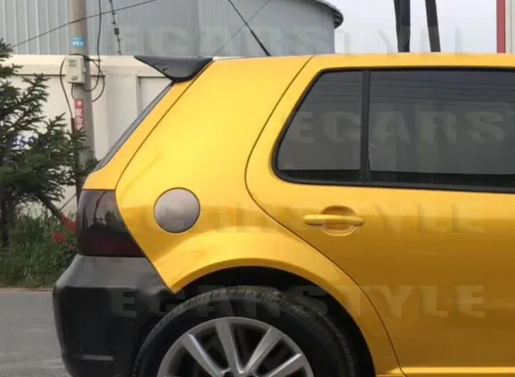 VW Golf MK4 Spoiler: Unpainted Fiberglass Wing For Golf 4/Jetta Enhance ...