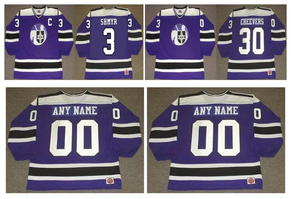 Vintage Crusaders Jersey Shmyr & Cheevers Custom Retro Hockey From Qqq ...