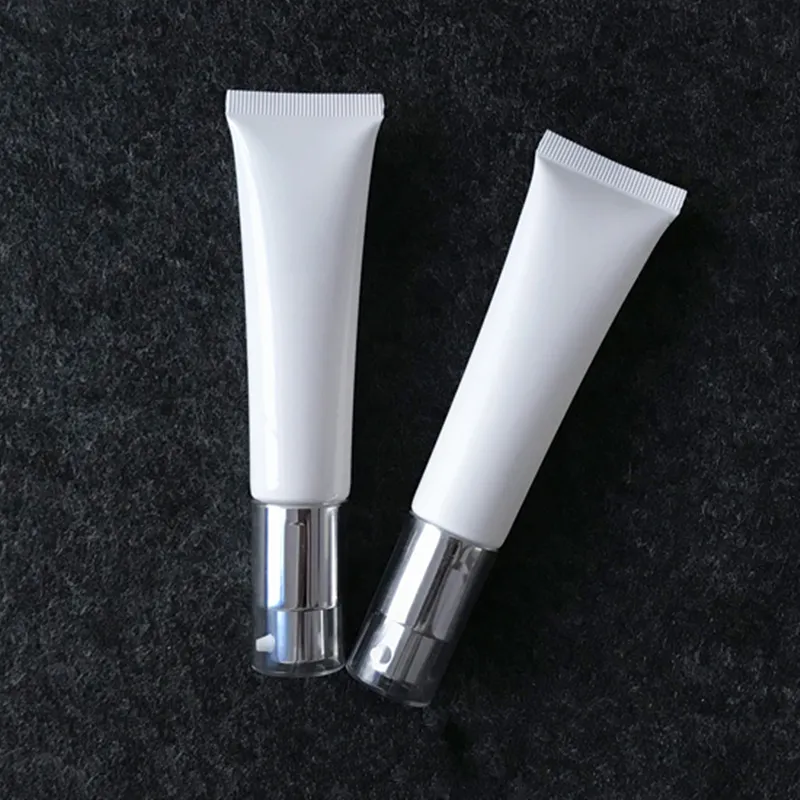 Empty 30ml Press Soft Lotion Cream Tube Hose With Cap Scrube Cream Tube ...