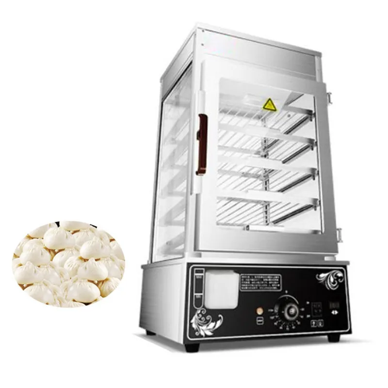 Stainless Steel Electric Bun Steam Rewinder And Food Warmer Cabinet ...