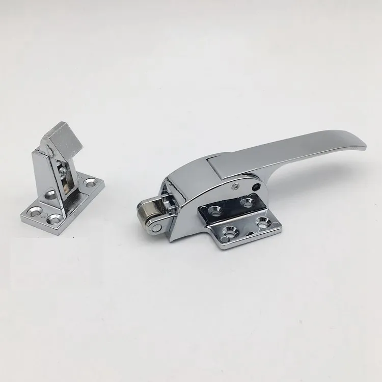 Zinc Alloy Freezer Handle Oven Hinge Cold Store Storage Door Knob Lock ...