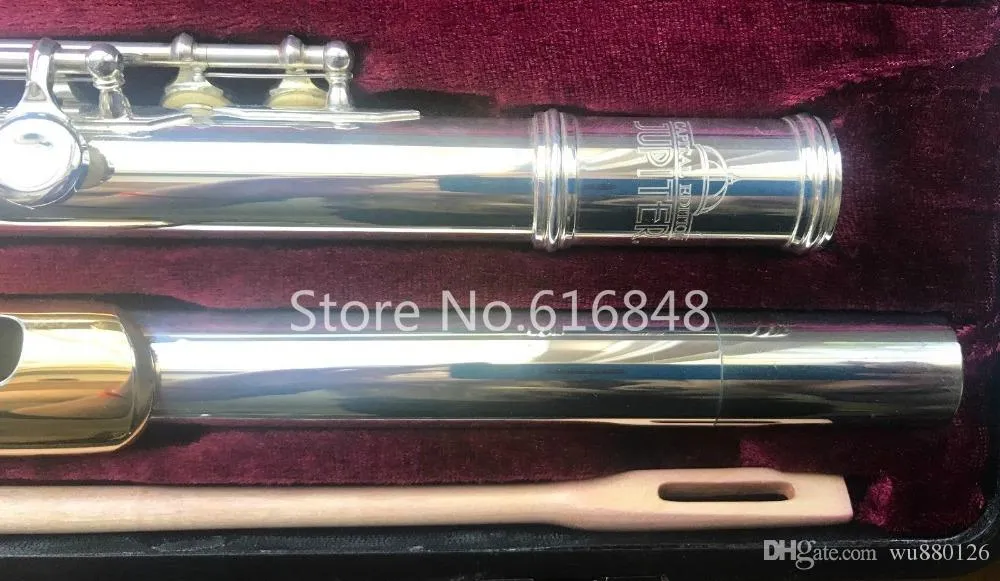 DHgate Jupiter CEF 510 캐피탈 에디션 콘서트 플루트 고품질 백동 은도금 16홀 폐쇄형 홀 플루트 | 인기 플루트