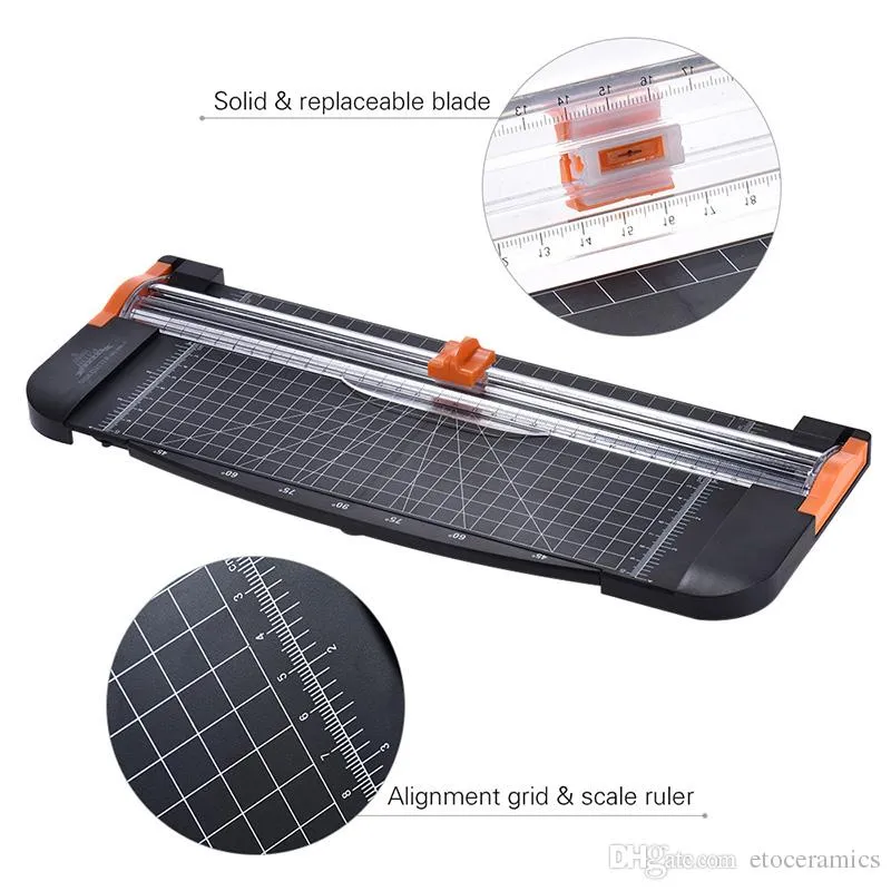 A4 Guillotine Paper Cutter: Precision Trimmer for Crafts & Office ...