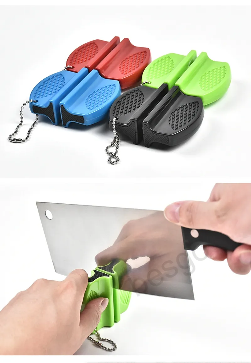Mini Sharpeners Hard Tungsten Steel Ceramic Pocket Portable Household ...