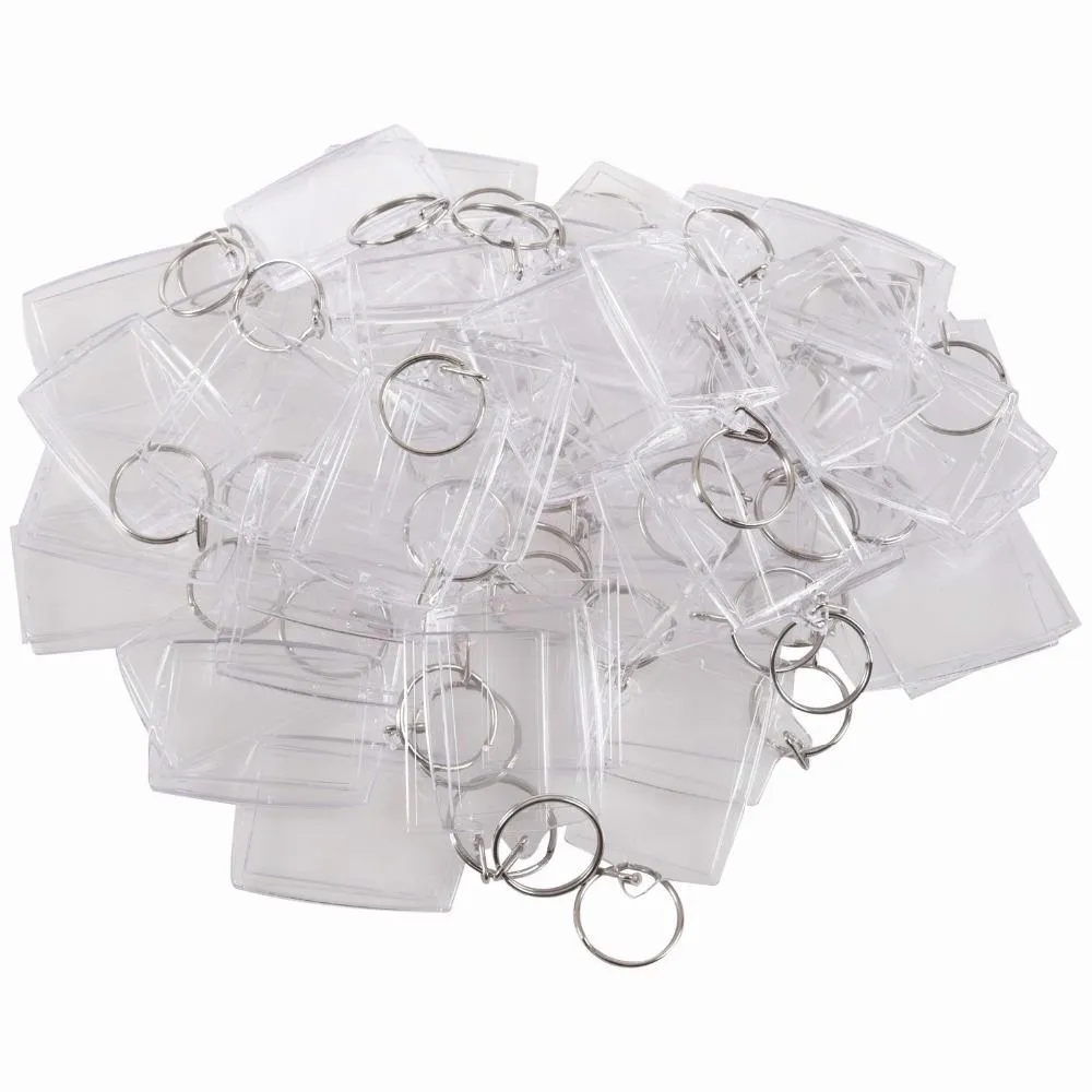 Round Plastic Key Chains With Zinc Alloy Rings... From Yambags, $14.83 ...