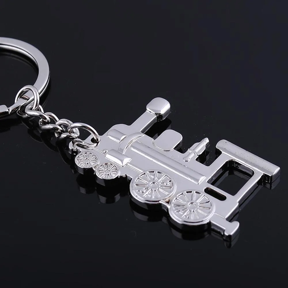 DHgate.com:24 Pcs/Lot Locomotive Key Chain Ring Llavero Train Loco ...
