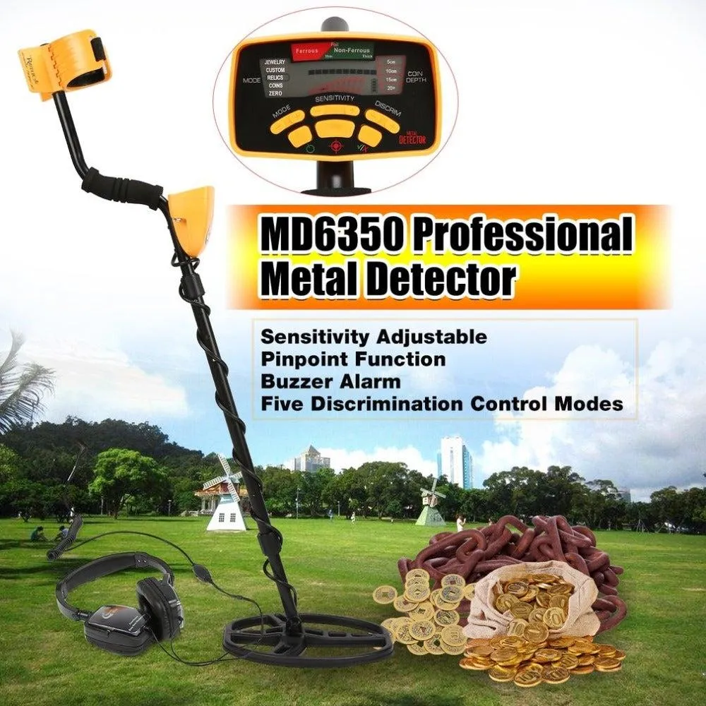 DHgate.com:MD6250 Underground Metal Detector Gold Digger Treasure ...