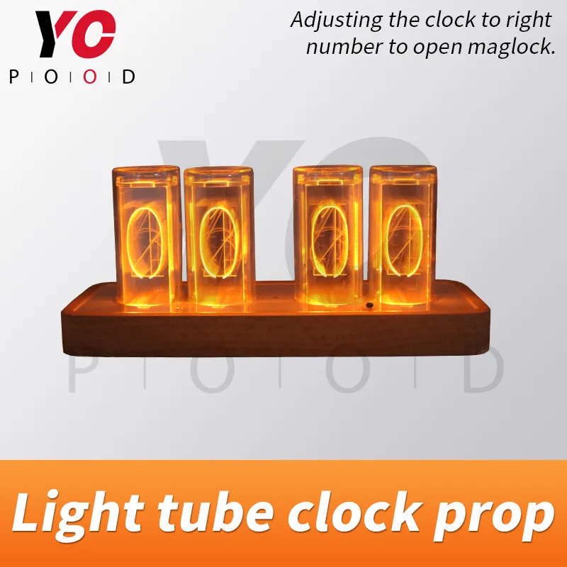 Escape Room Prop Light Tube Clock Adjusting The Tube To Right Number To ...