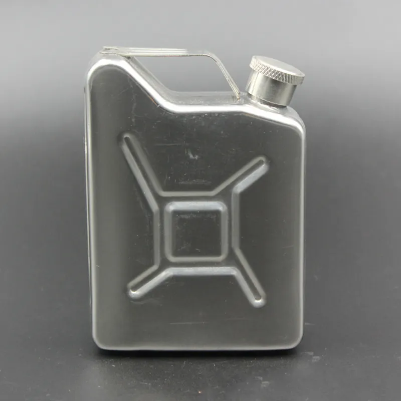 Novelty Jerry Can Hip Flask - 5oz Stainless Steel Fuel Can Liquor Flask ...