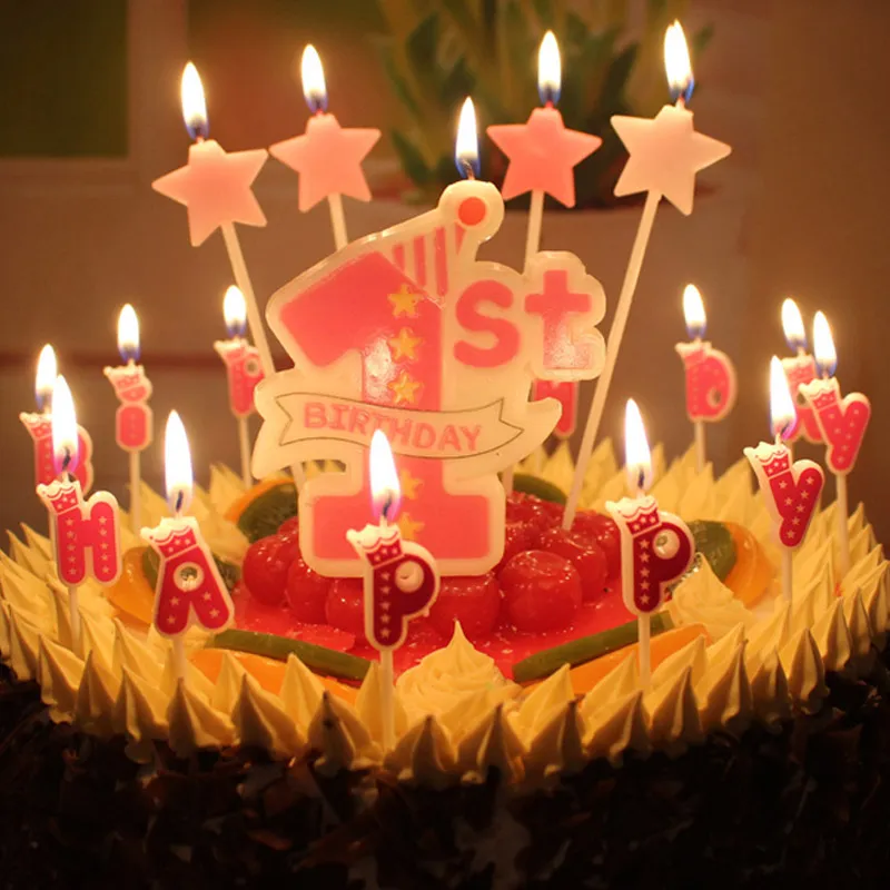 1St Moulded Design Birthday Birthday Cake Candles Eco Friendly Digital Birthday Cake Candles For First Birthday Ideal Gift For Baby Kids From Cnet 8.22 DHgate.Com