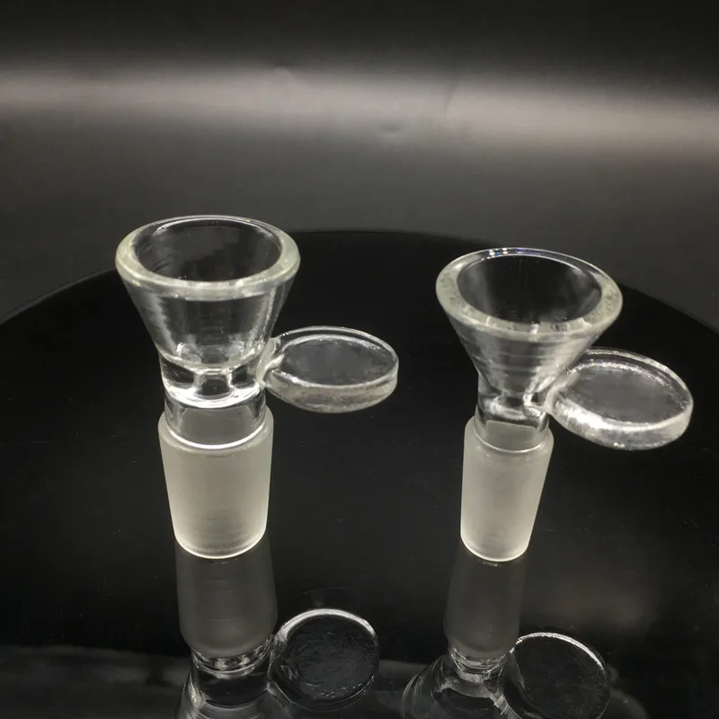 DHgate.com:Round Glass Bowl Slide | Clear Male Joints for Bongs ...