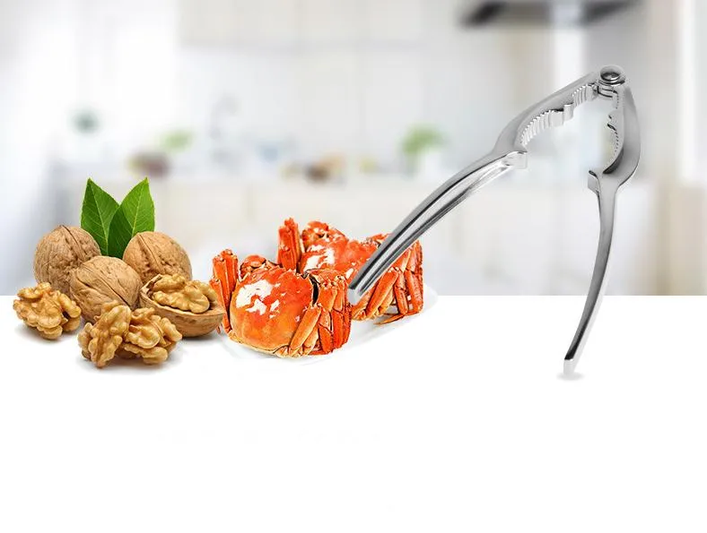 Durable Zinc Alloy Metal Nutcracker Tool for Kitchen SN2425
