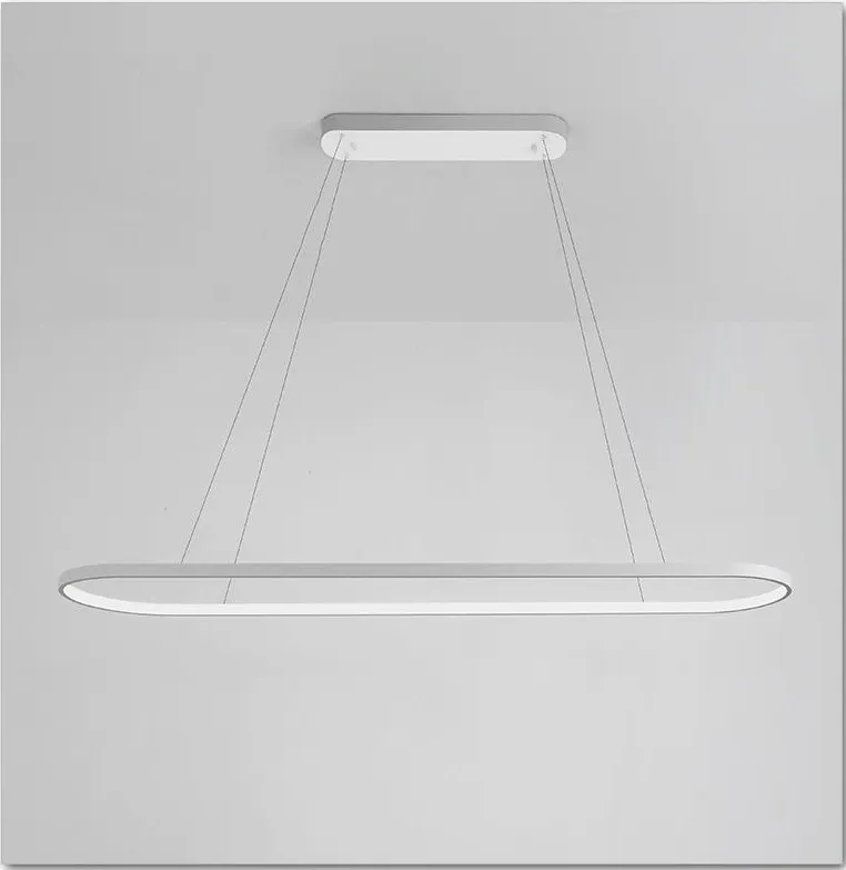 Modern Oval LED Pendant Light - Perfect for Kitchen Island & Dining ...