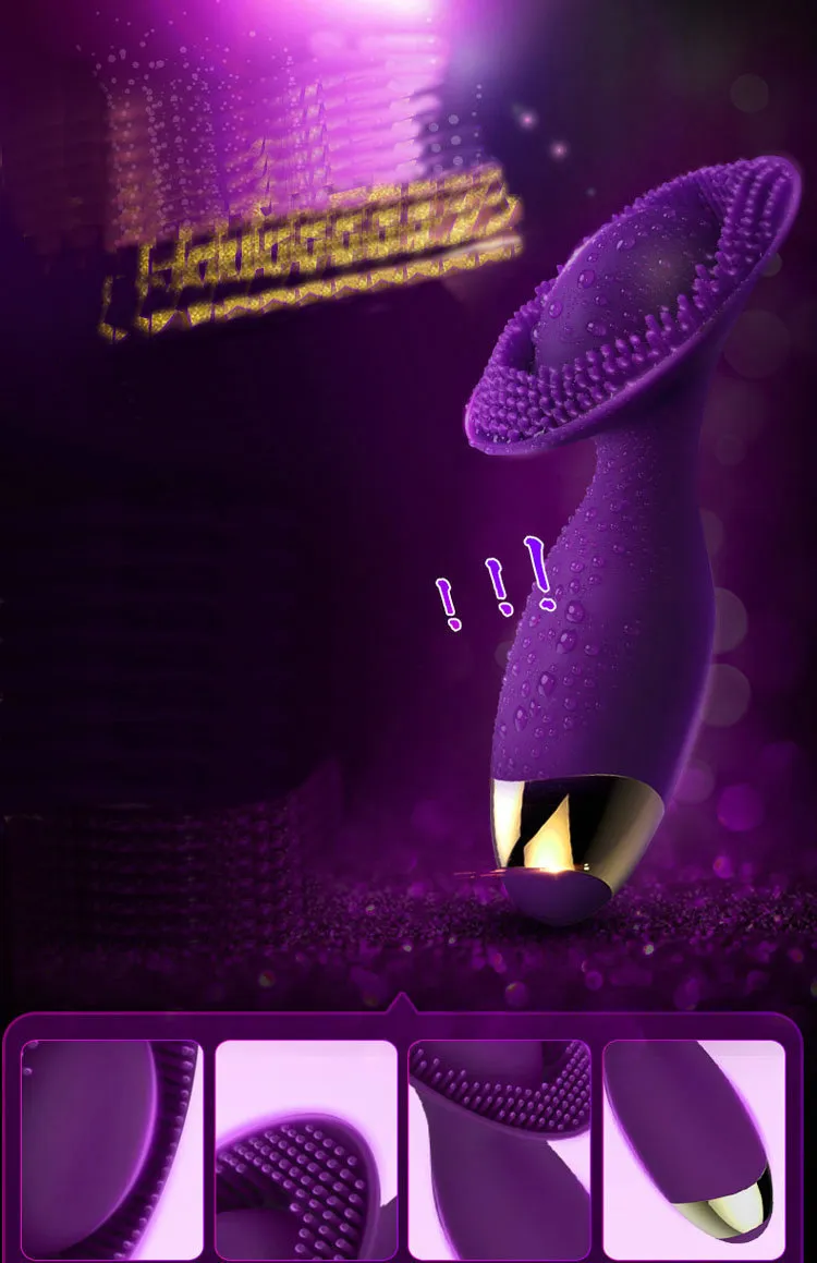 Licking Stimulator With 10 Speeds Clitoris Vibrator Oral Sex Toy For ...