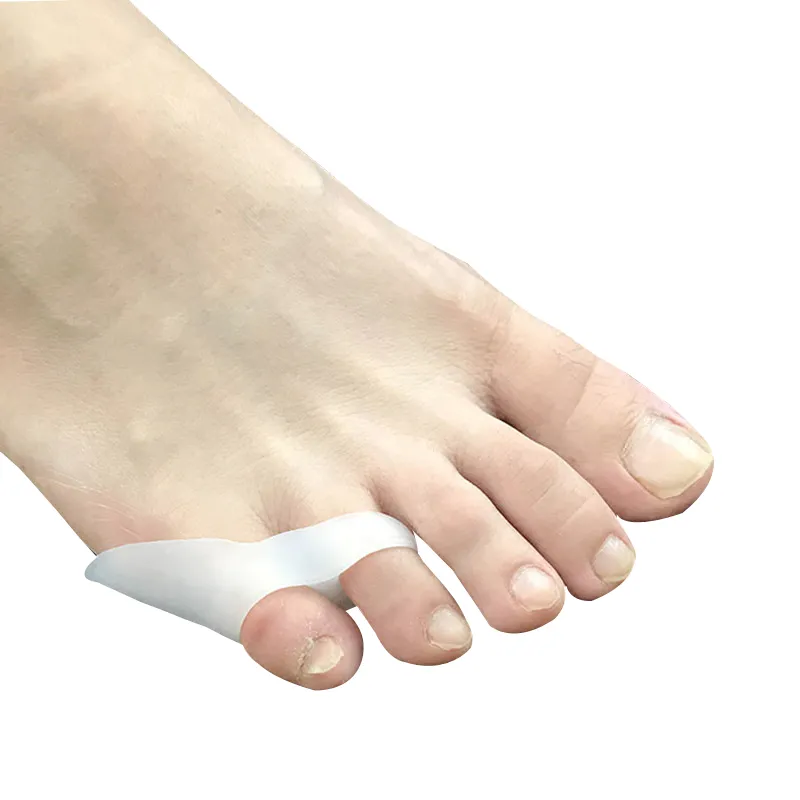Pinky Toe Silicone Gel Toe Separator Pinkie Finger Sleeve Small Toe ...